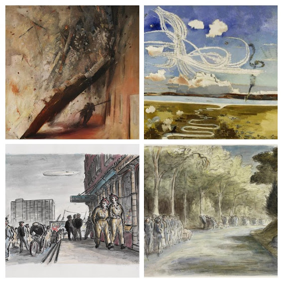 War Artists -WW1 and WW2 – Created Curated by Sara Brown